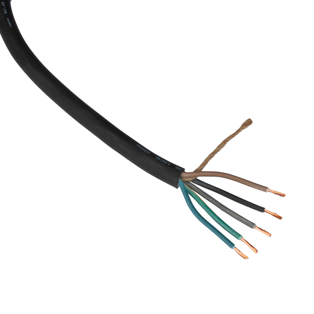 Cable 5 x 2,5mm2 per meter | Valkenpower